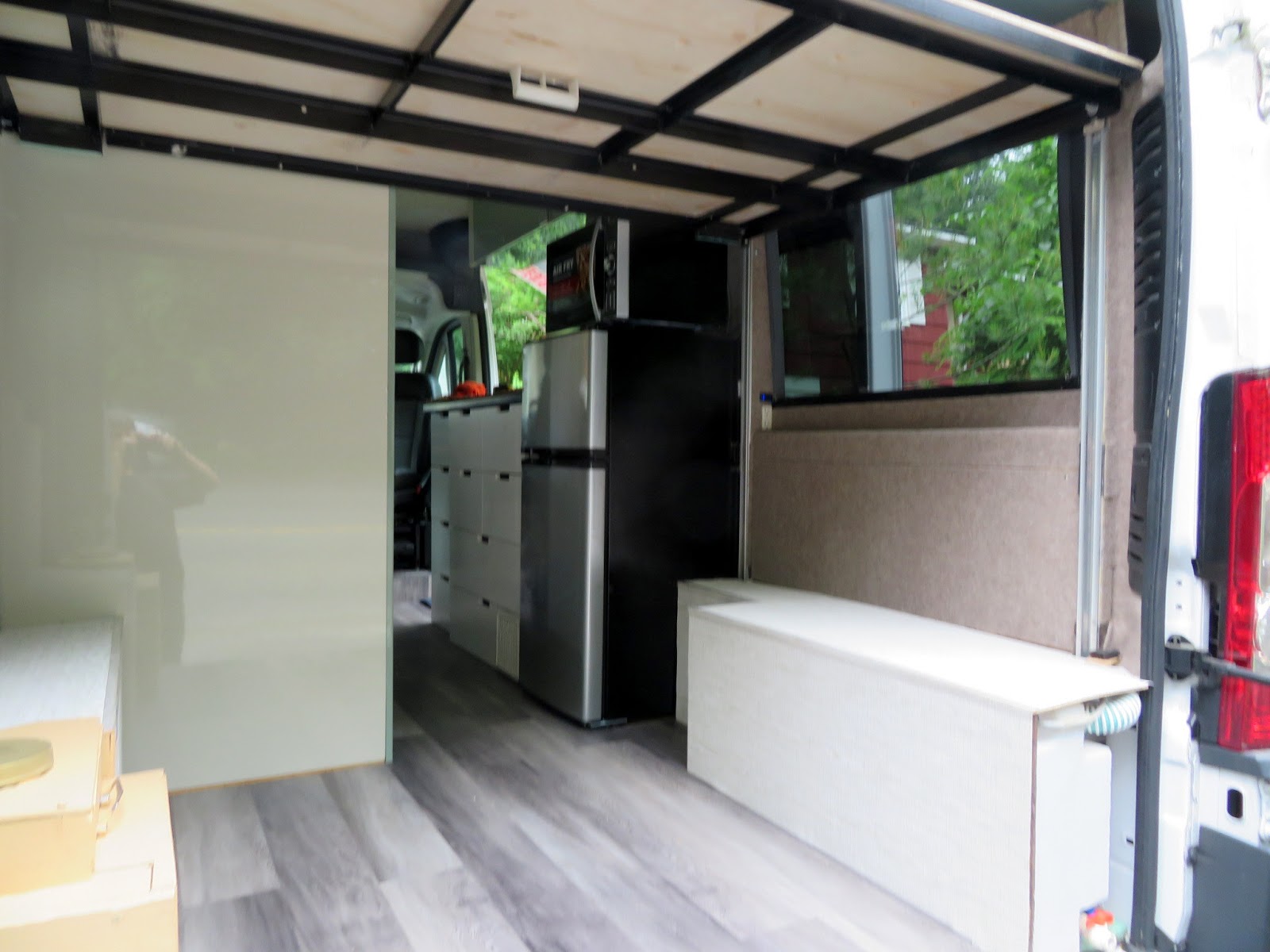 Ultimate Promaster Conversion: Finishing: Transformable Bed