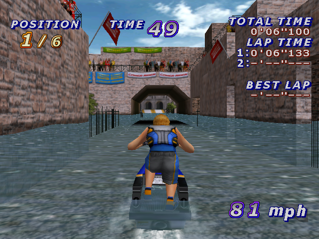 The Dreamcast Junkyard: Retrospective: Surf Rocket Racers