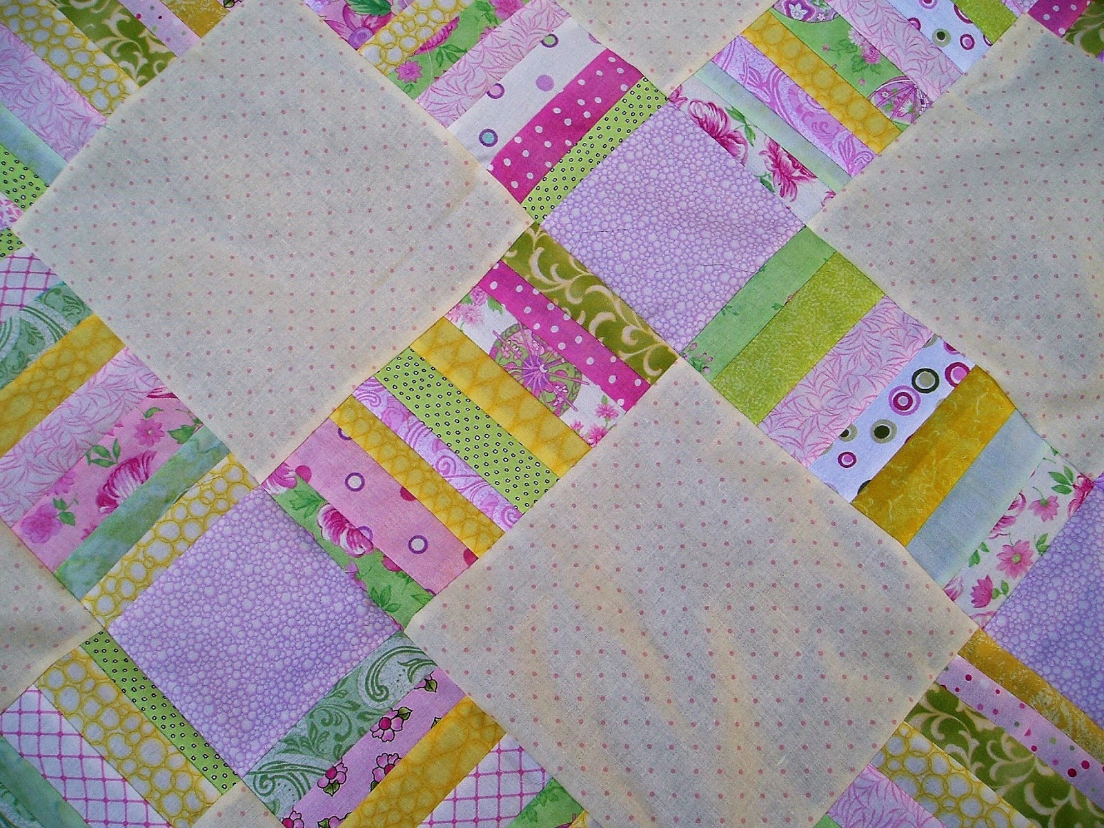 The Academic Quilter: Walking across the strings