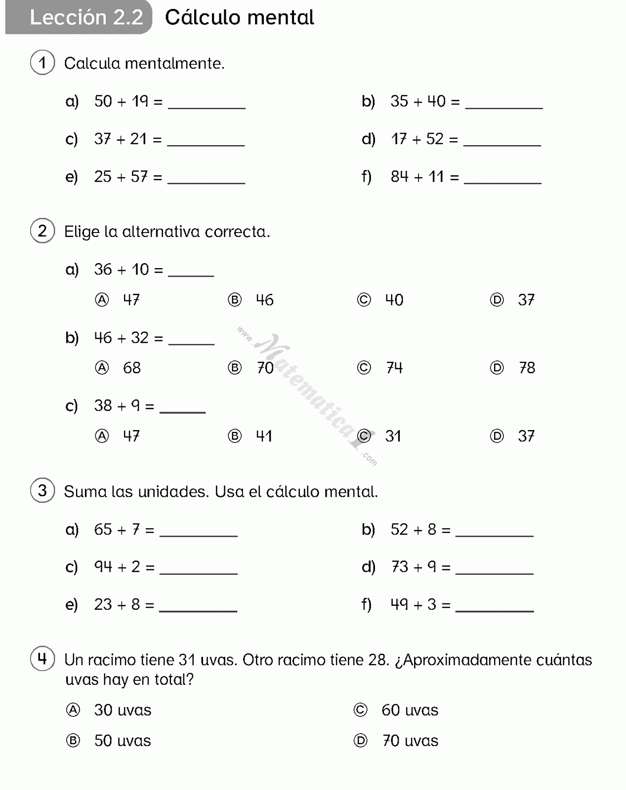 JUEGOS Y RECURSOS MATEMÁTICOS PARA LA EDUCACIÓN BÁSICA: "Actividades de ...
