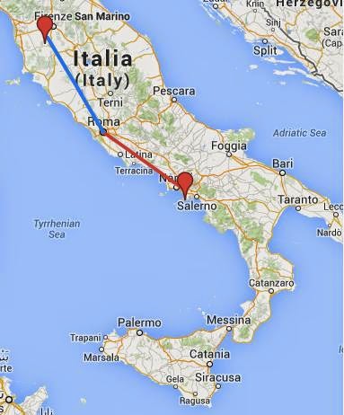 Passeando Mundo Afora: 16 a 30 de maio de 2014 - Itália (Costa ...