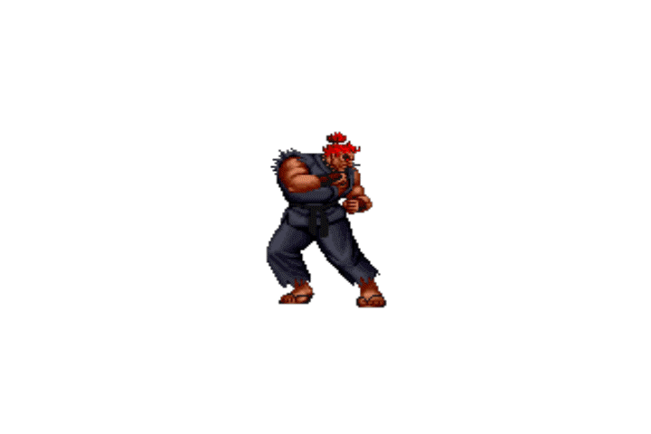 AKI GIFS: Gifs animados Akuma (Street Fighter)