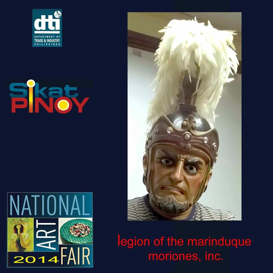 DTI's Sikat Pinoy National Art Fair (NAF): Moriones Masks @NAF!