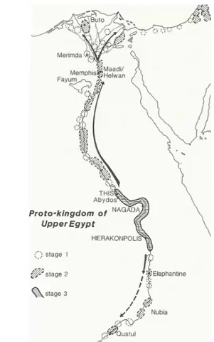EGITO: Cultura de Nagada II e o Reinado de Hierakonpolis