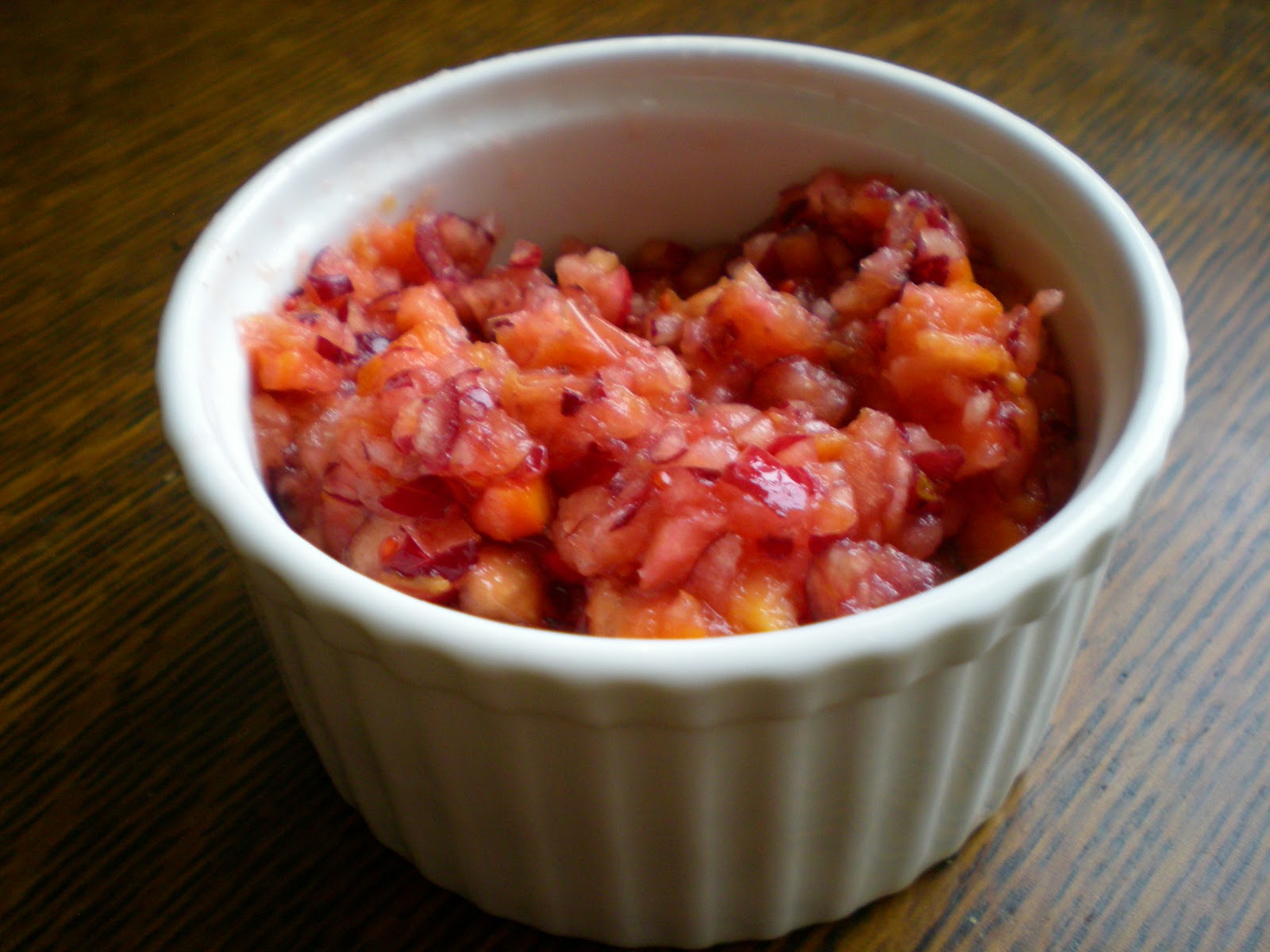 Cranberry Relish with Apples and Oranges ~ From Anne's Kitchen