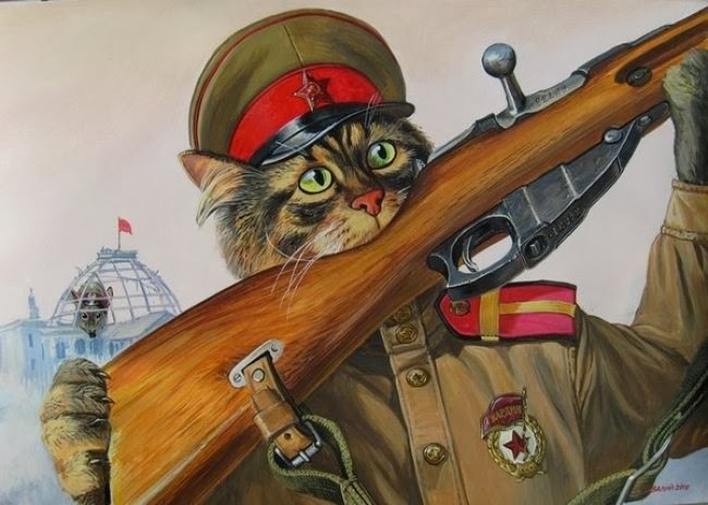 I Have Seen The Whole Of The Internet: Soviet Cats During The Second World War