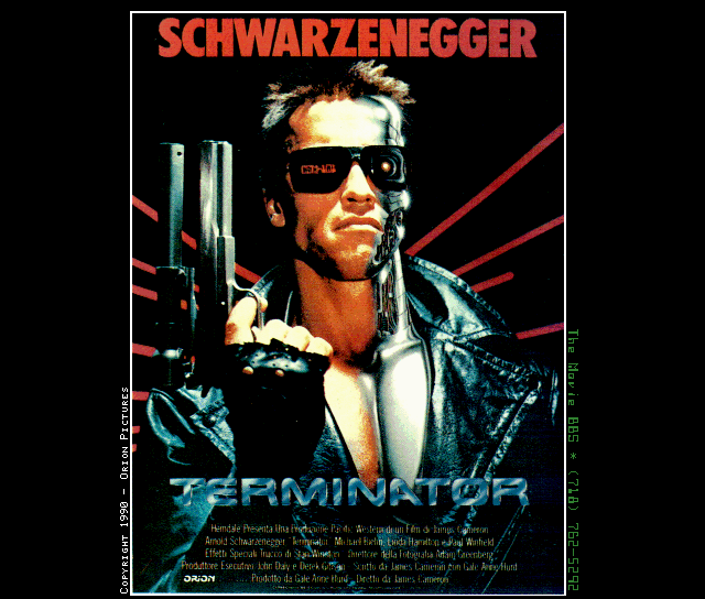 Schwarzenegger in Terminator