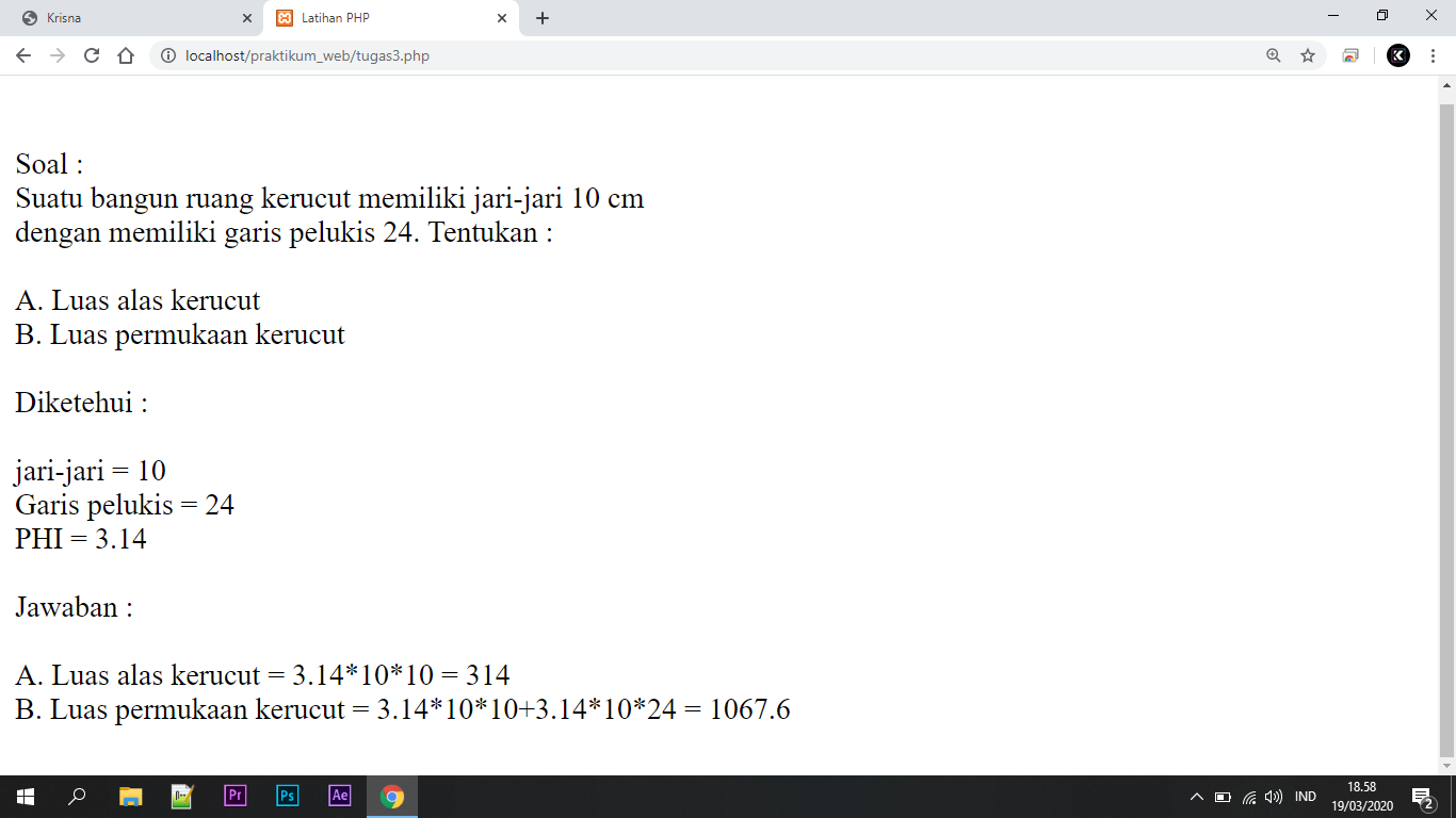 Modul halaman 30 PHP & JavaScript