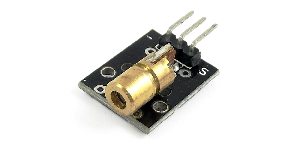 Módulo KY-008, Sensor Láser