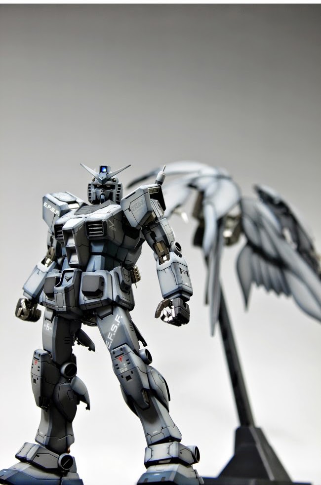 MG 1/100 RX-78-2 Gundam OYW + Wings Custom Build