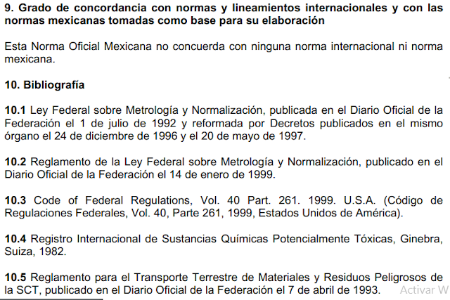 Soporte Presencial: NORMA OFICIAL MEXICANA NOM-052-SEMARNAT-2005, QUE ...