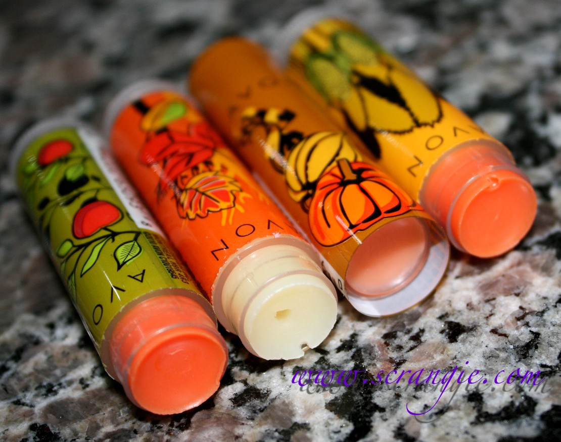Scrangie: Avon Sweet Harvest Lip Balm Collection Fall 2011
