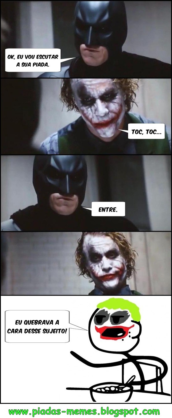 PiadaS MeMeS: Coringa Trollado