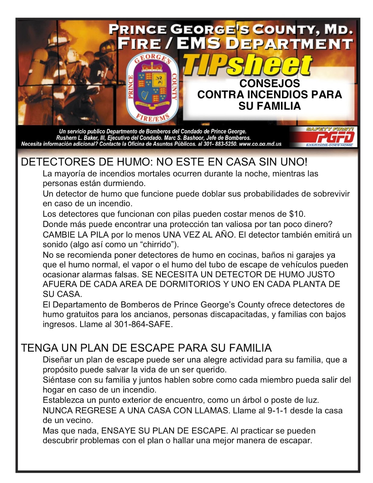 Fire/EMS Department and Schools Partner for Fire Safety-Injury Prevention