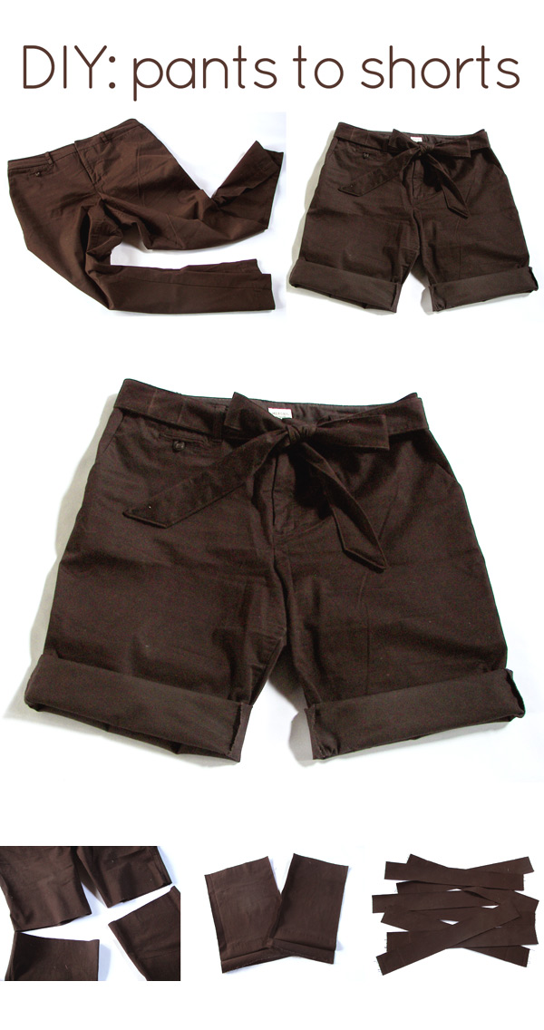 DIY: Pants to Shorts. Tutorial ~ Free-Tutorial.net