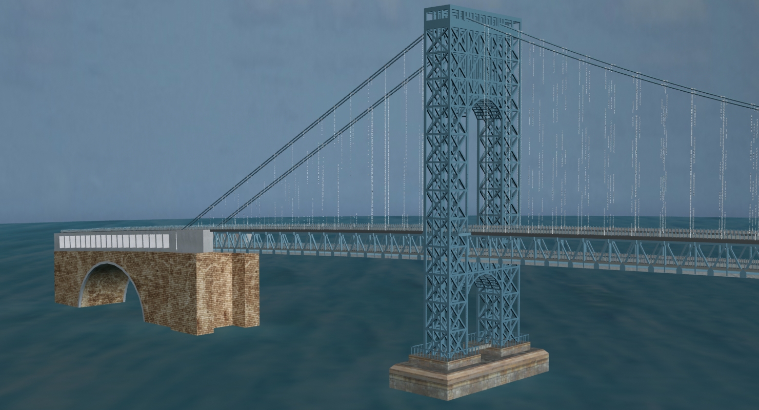 George Washington Bridge 3D Model