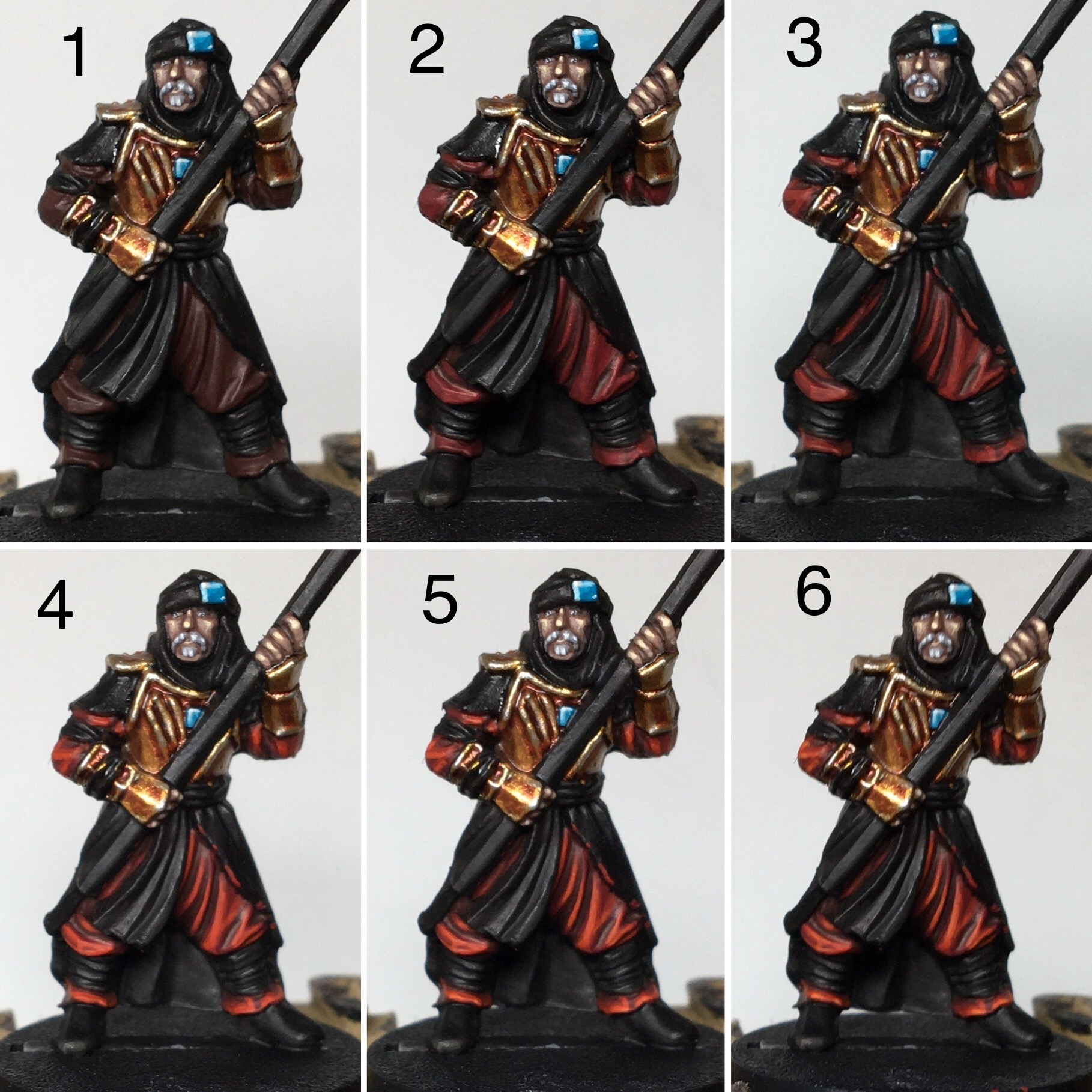 There and Back Again: Painting Warriors of Middle Earth: Harad
