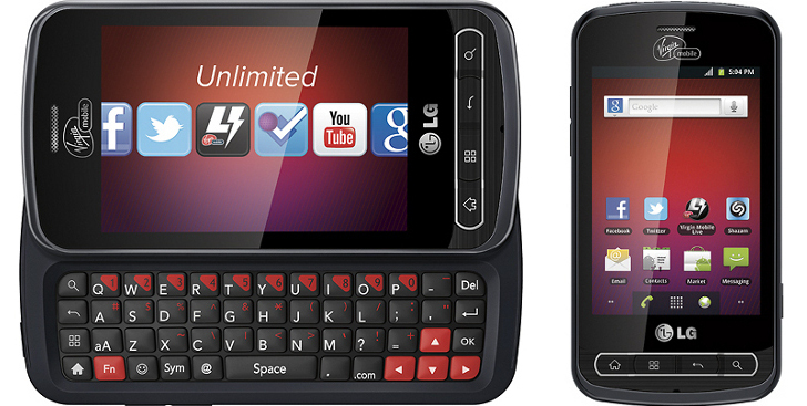 LG MOBILE PHONE: LG Optimus Slider