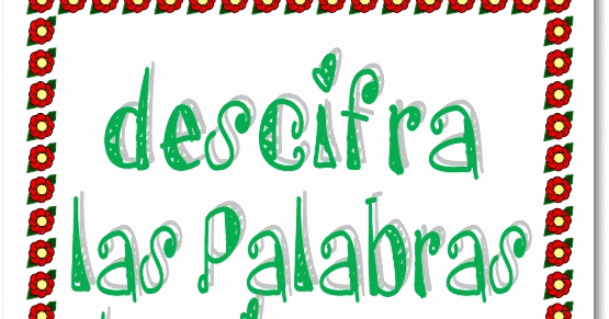 Burbuja de Lenguaje: Primavera: Descifra las Palabras