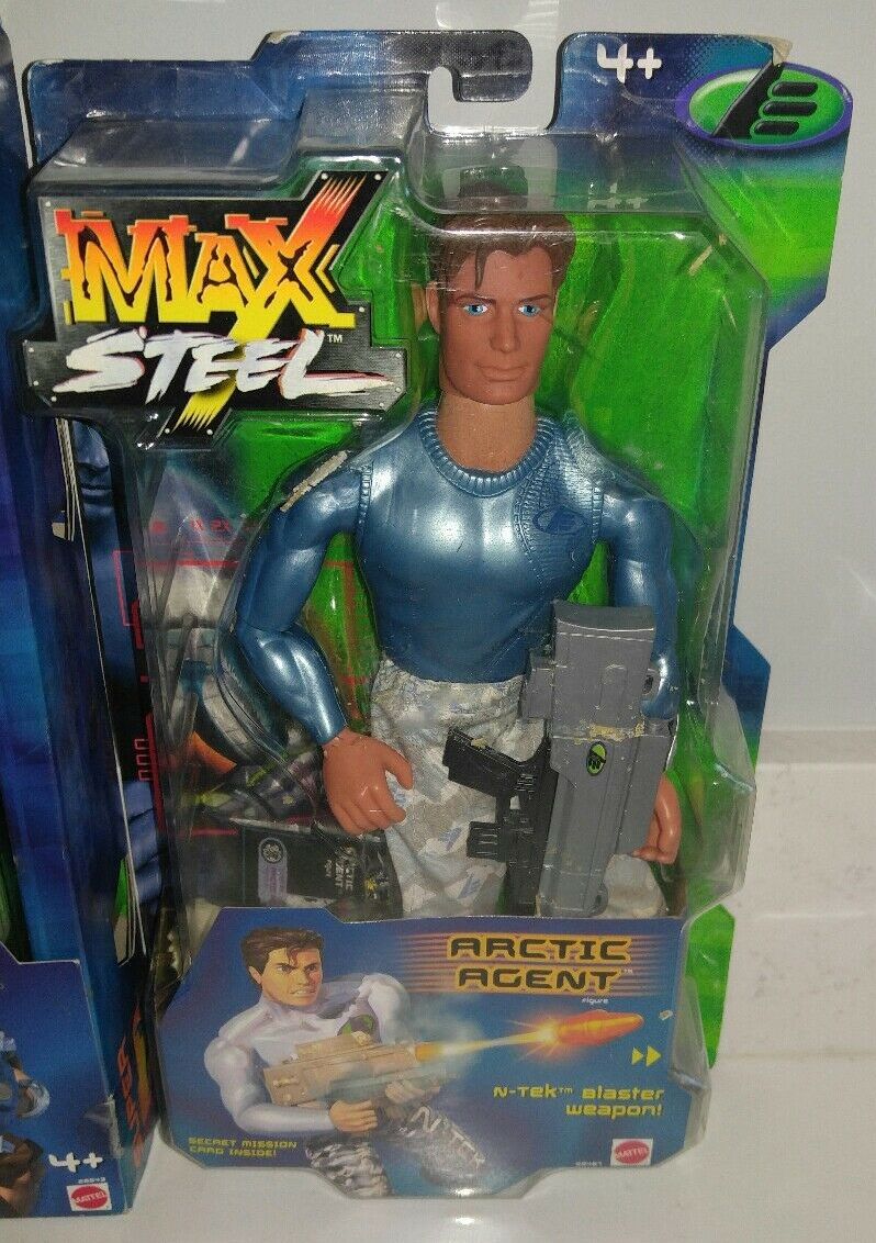 Max Steel Fanáticos: Línea Max Steel 1999-2000 Completa
