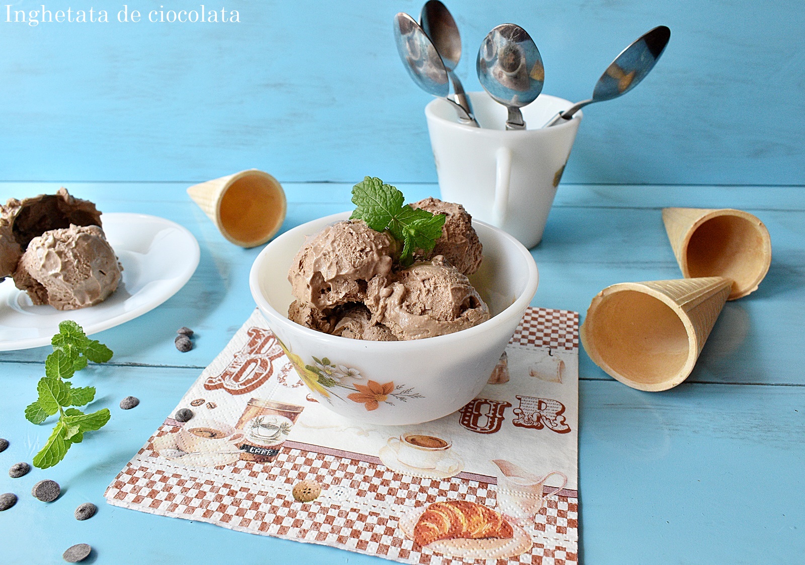 Rocsy in bucatarie: Inghetata de ciocolata