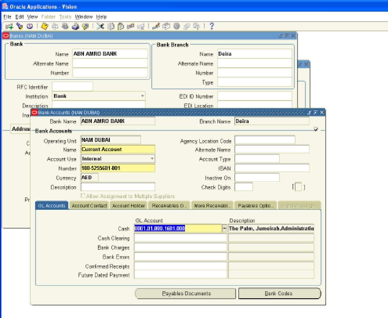 Oracle Stuff : How to use Pooled Account in Oracle Payables