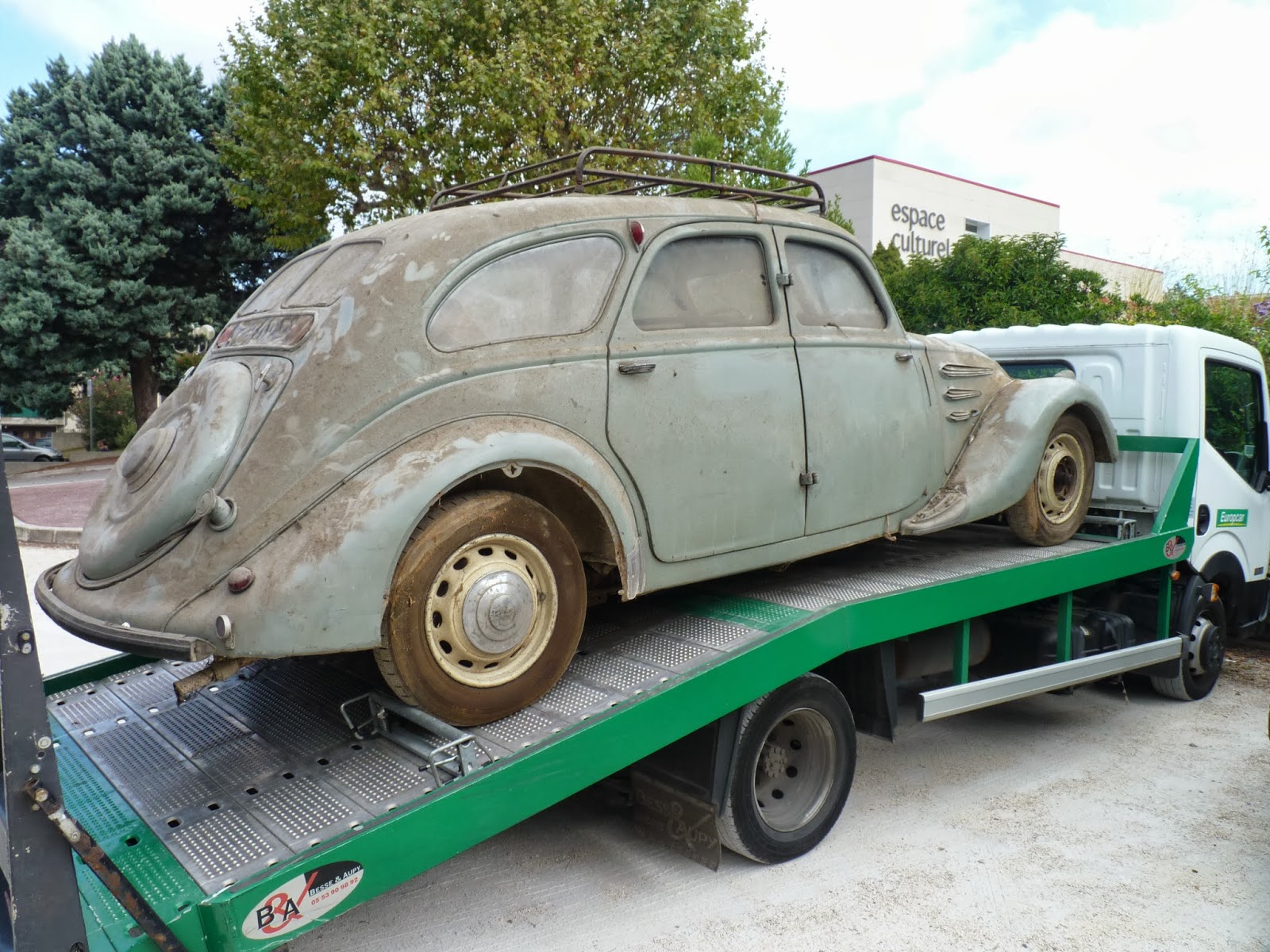 Restauration Peugeot 402 de 1936: Grand départ pour l'Ain le vendredi ...