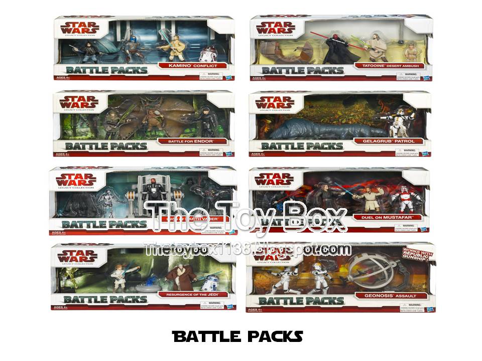 The Toy Box: Star Wars - The Legacy Collection (Collection I and II ...