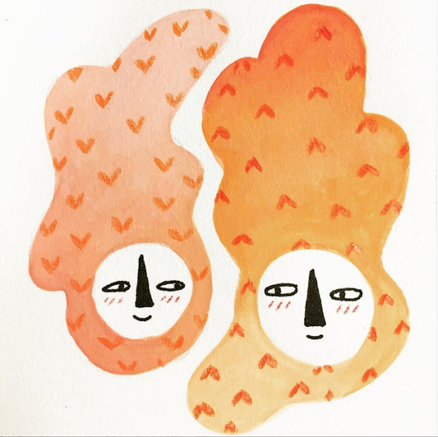 A Peachy Keen Day: Complications of Relationships Blob Zine!