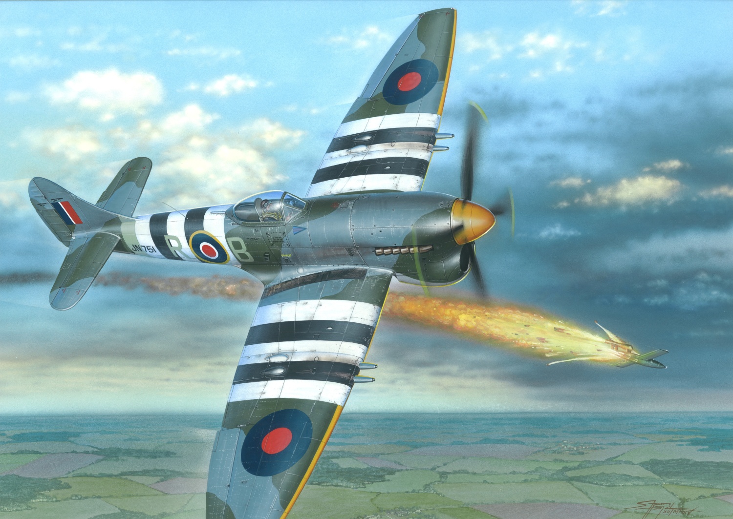 SH32052 Tempest Mk.V Hi-Tech kit – box art