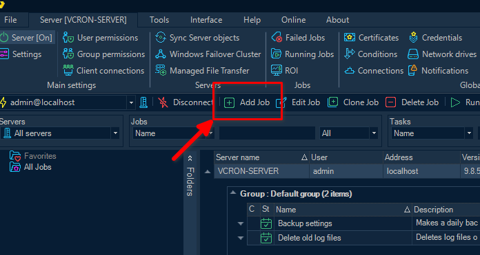 VisualCron: Tarea con PowerShell | SYSADMIT