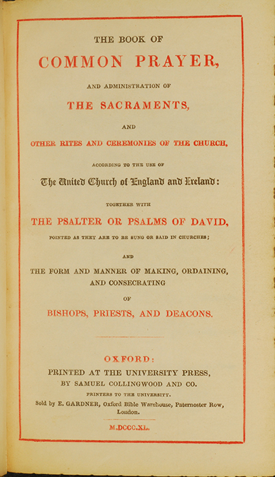 BOOKTRYST: Common Prayers, Uncommon Binding