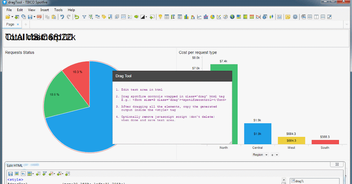 Spotfire Developer Overlay Spotfire Controls Values Over Visualizations