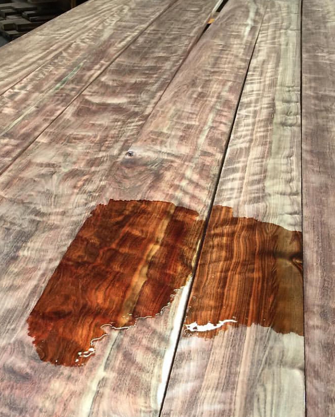 Tropical Exotic Hardwoods: Remember that crazy batch of Figured Chechen ...