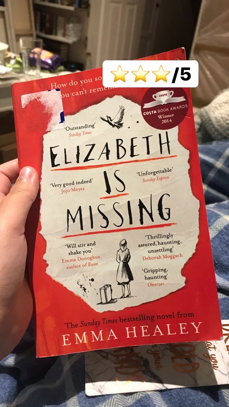 Elizabeth is Missing - Emma Healey