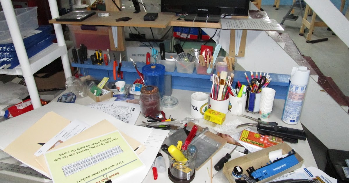 D & H "Colonie Main" layout: Cleaning up the work bench