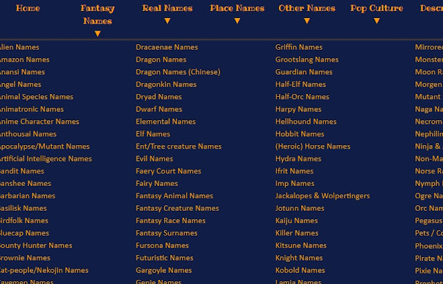 Welcome to Fantasy & Fiction Tavern and Tips on Generating Fantasy Names