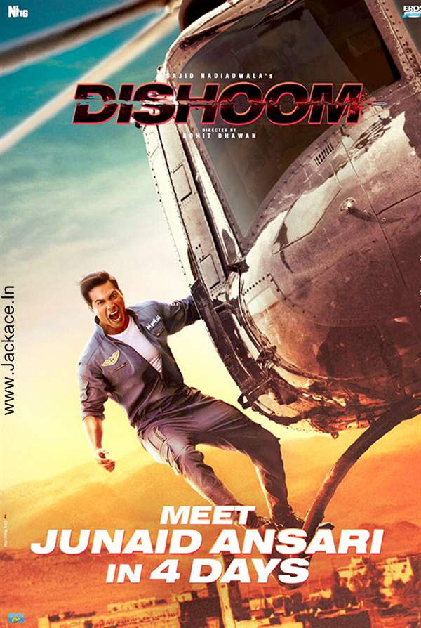 Dishoom First Look Posters | John Abraham, Varun Dhawan, Jacqueline ...