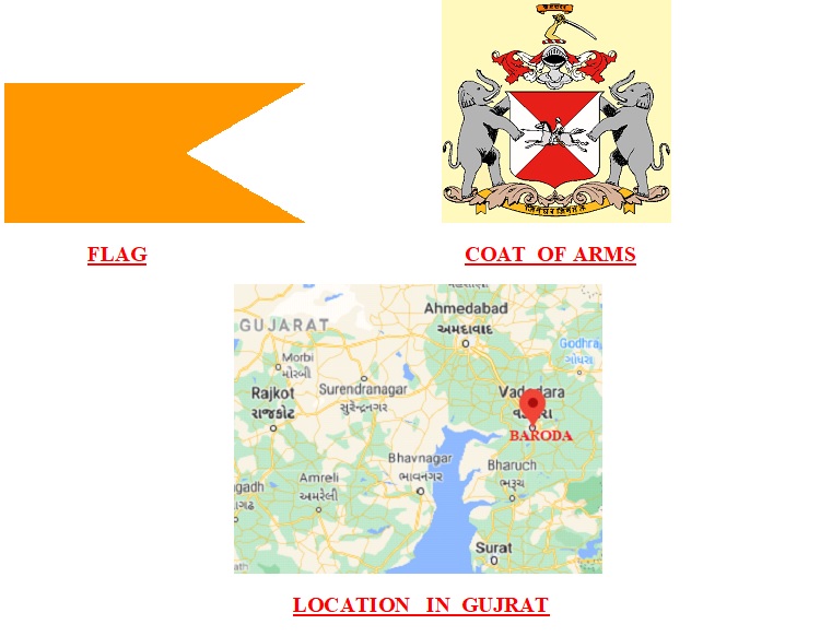 Baroda princely state fiscal court fee /revenue stamp