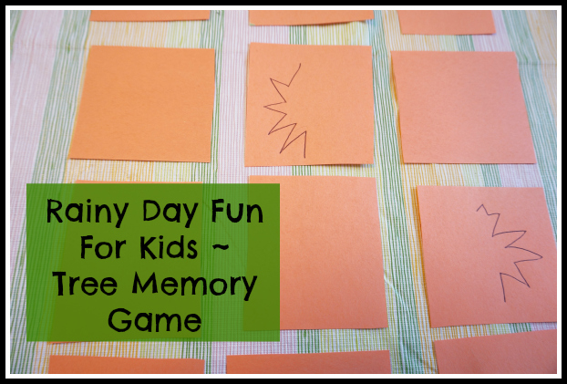 Rainy Day Fun For Kids - Tree Memory Game