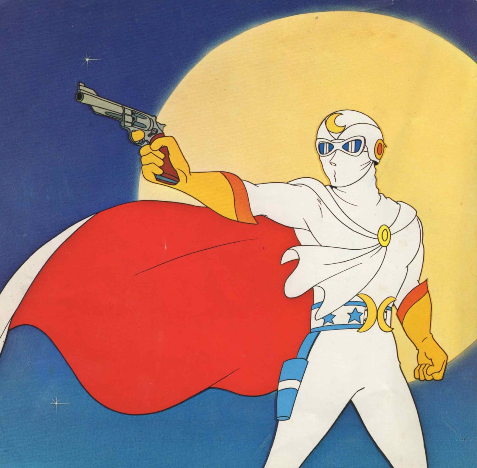 Retro anime: Gekko Kamen. Capitán Centella. - JapanNext