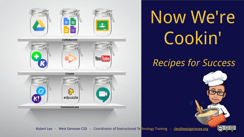 West Genesee Tech Tips: Now We're Cookin'--Recipes for Success