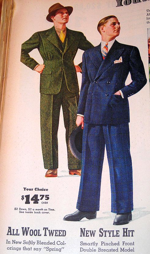 The Houndstooth Kid: On the Drape Suit, Part 2: a Short History