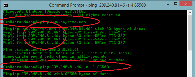 How to DDos a website using cmd (Command Prompt) | Hacking Point ...