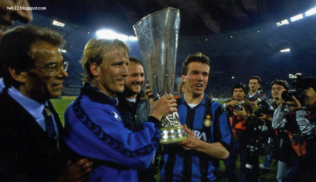 TWB22RELOADED: Uefa Cup 1990 1991 AS Roma Inter Milan