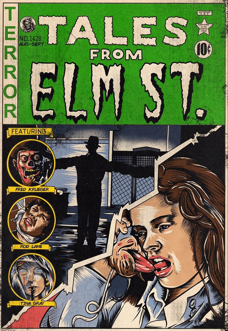 The Horrors of Halloween: EC COMICS Style Artwork of Horror Movies Part 3
