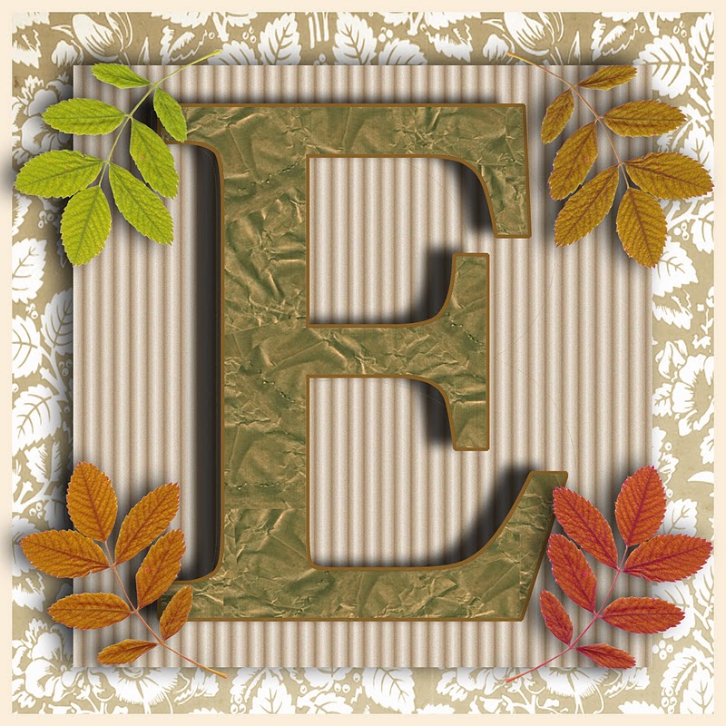 GRANNY ENCHANTED'S BLOG: "Autumn Victoria" JPG Free Scrapbook Alphabet ...