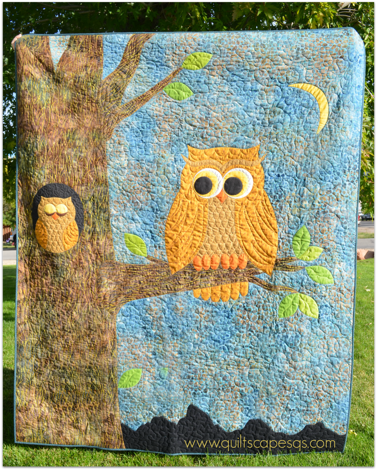 Applique Owl Quilt Pattern