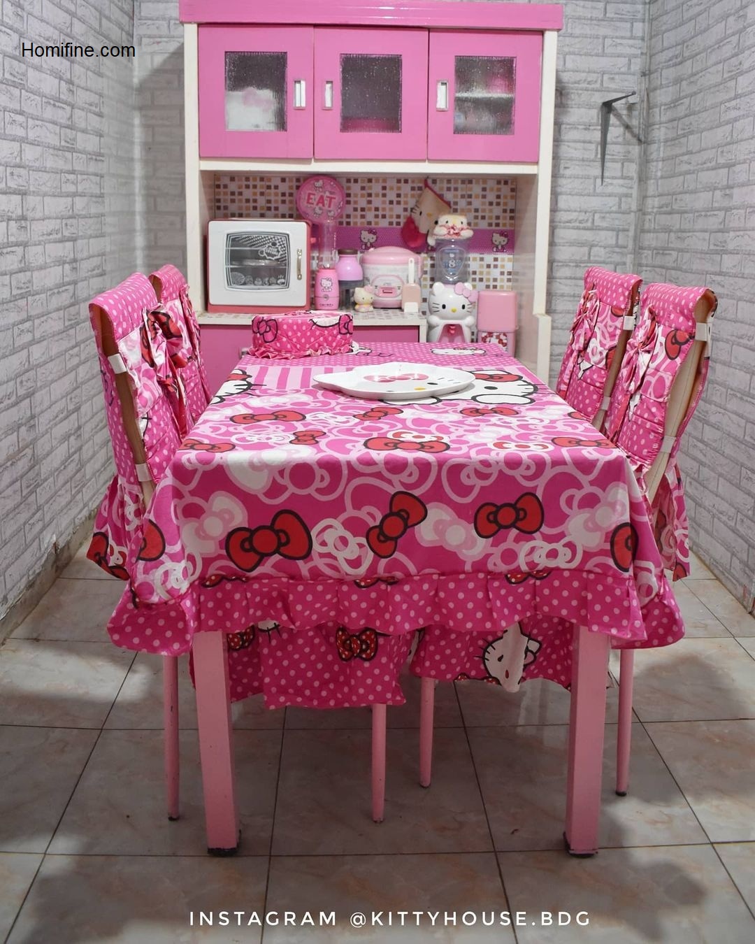 7 Lovely Hello Kitty Interior Design For Your Dream Home ~ Homifine.com