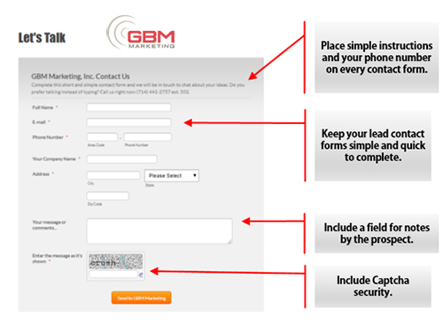 The Art of Lead Conversion: Keep your online forms short and simple